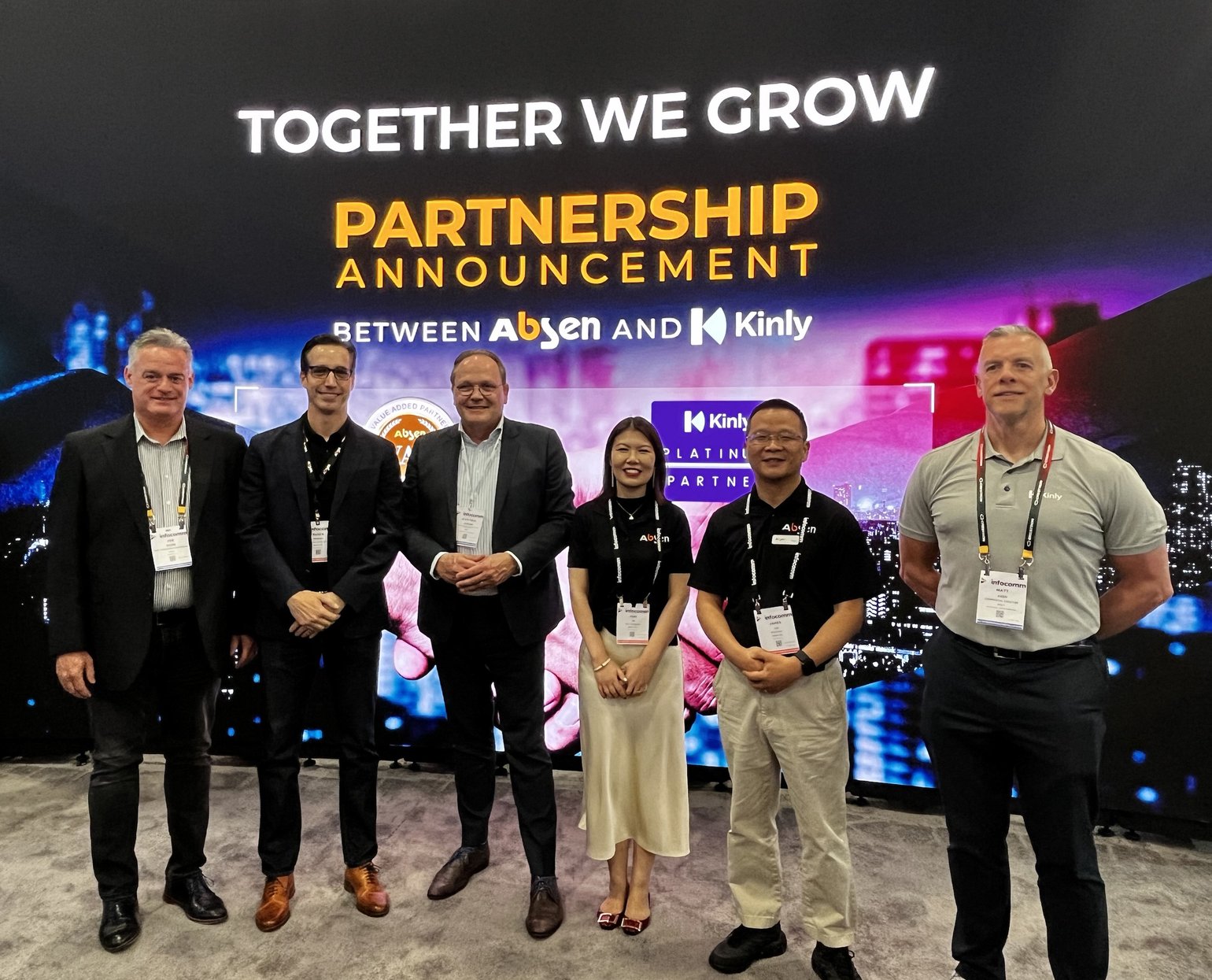 Absen and Kinly Announce Global Platinum Partner Agreement